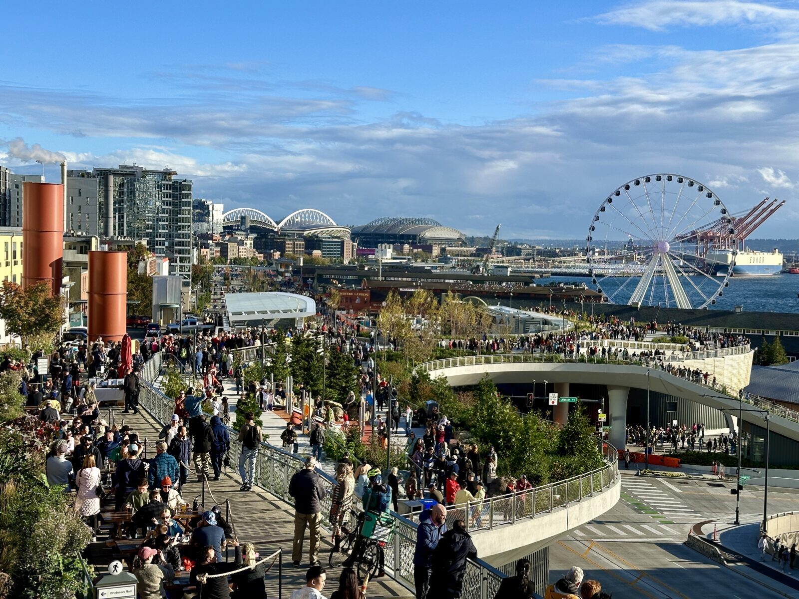 Miller Hull — Waterfront Park $70M Overlook Walk opens tomorrow ...
