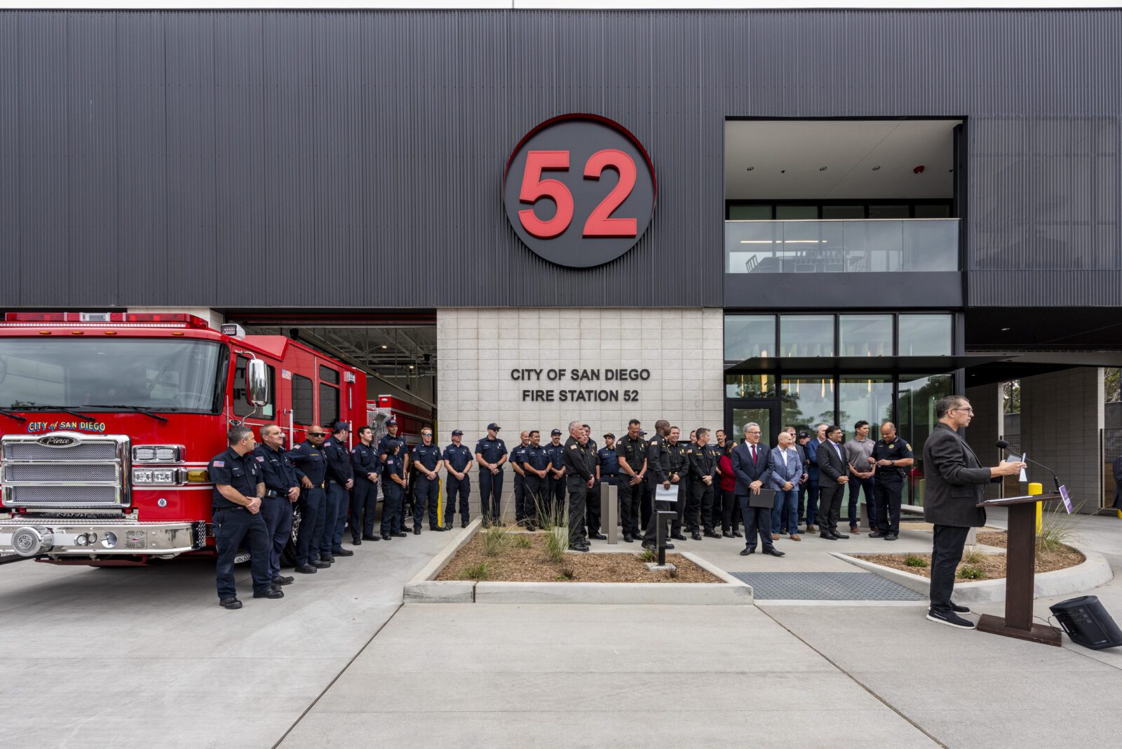 Miller Hull — Grand Opening of City of San Diego Fire Station 52 at ...