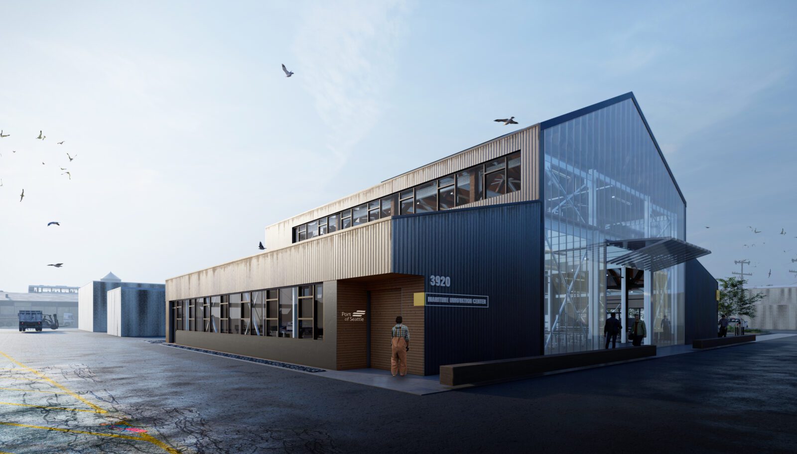 Miller Hull — Port of Seattle approves $33M for Maritime Innovation Center