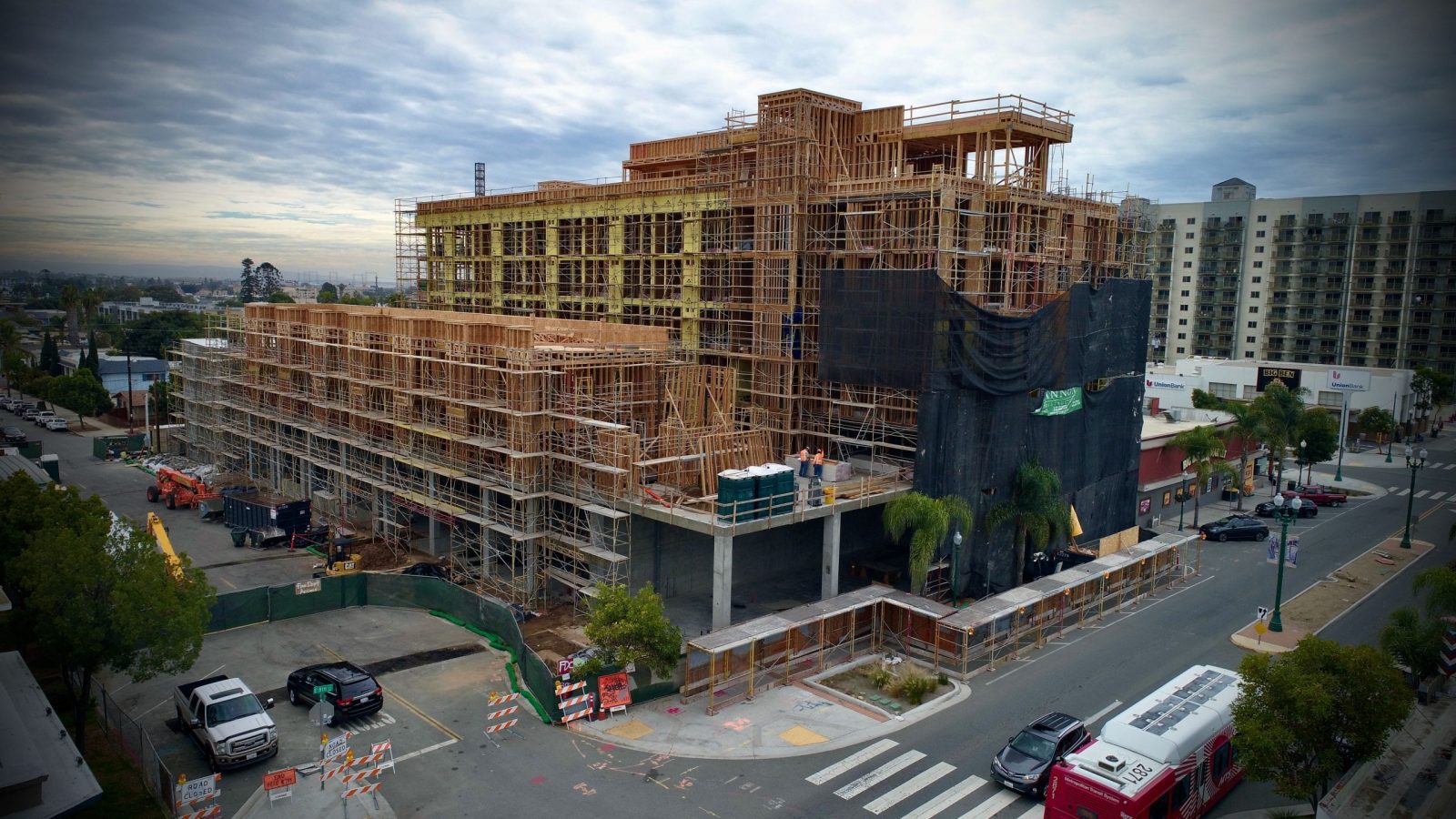 Miller Hull — National City infill project reaches topping out milestone